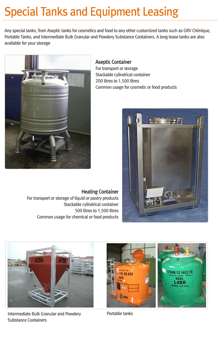 Special Tank | PT RGA International Indonesia